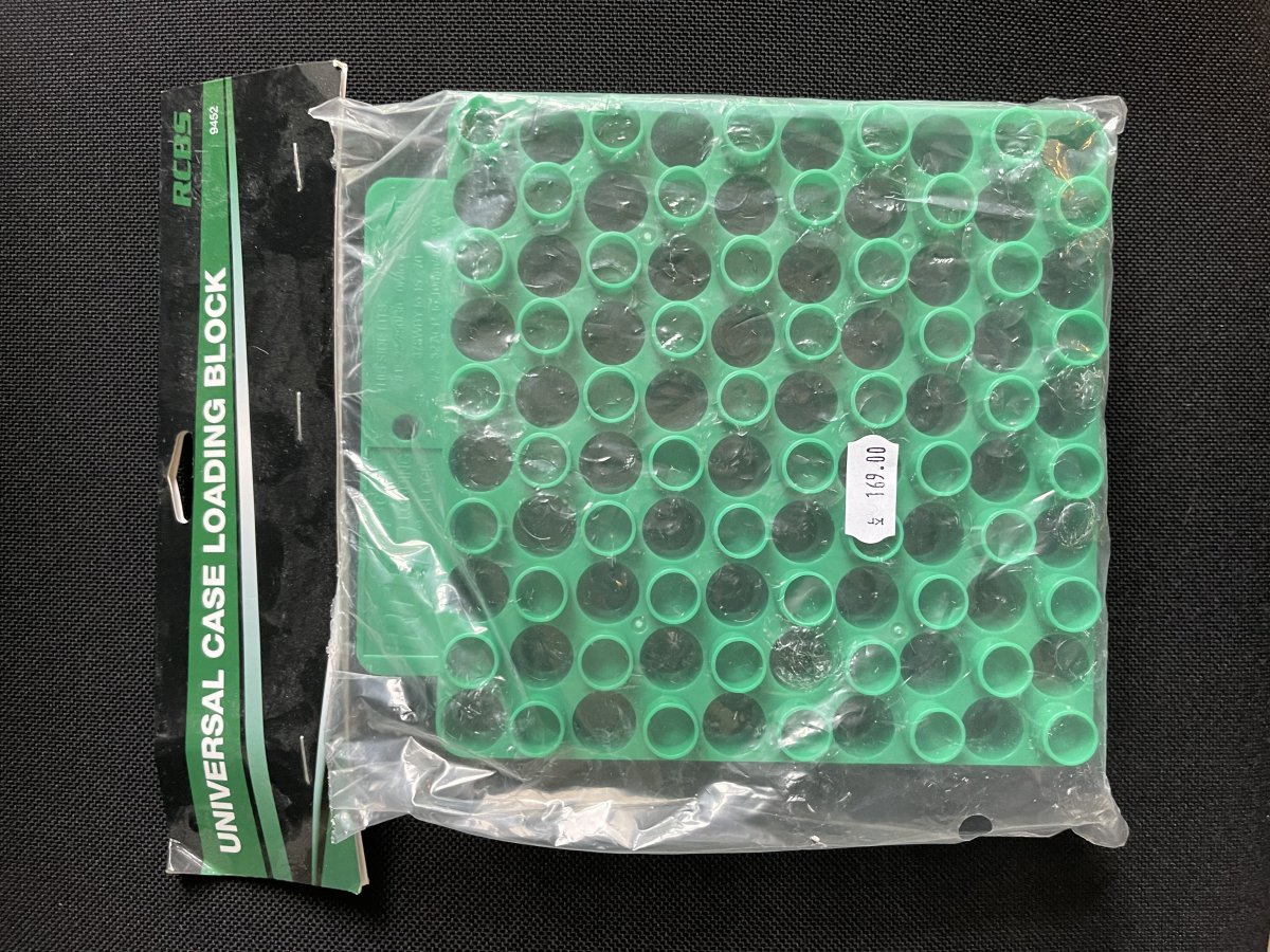 RCBS Universal Case Loading Block - Loading Blocks - Genladning Danmark