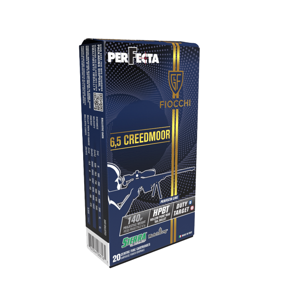 Fiocchi 6,5 Creedmoor HPBT Perfecta Line - Long Range / 20 stk ...