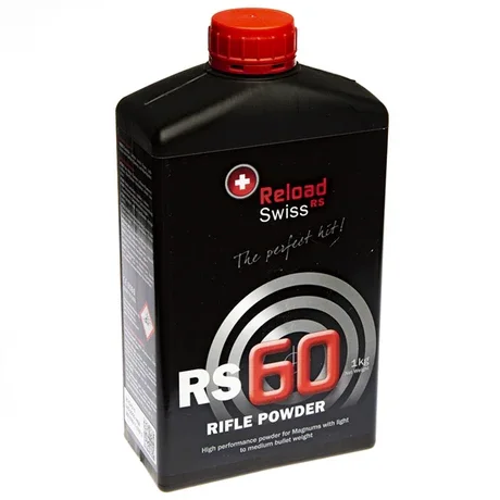 RELOAD SWISS RS 60 / 1 kg - Reload SWISS - Genladning Danmark